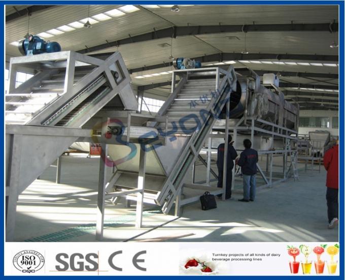 SUS304 SUS316L Fruit Clapboard Elevator Fruit Processing Equipment For ...