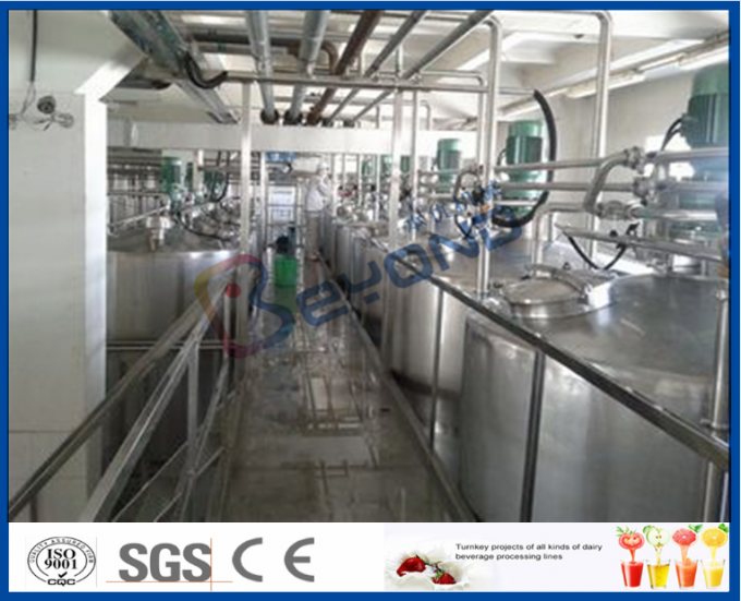 CE Dairy Processing Plant From Milk Powder / Fresh Milk / Ice Cream ...