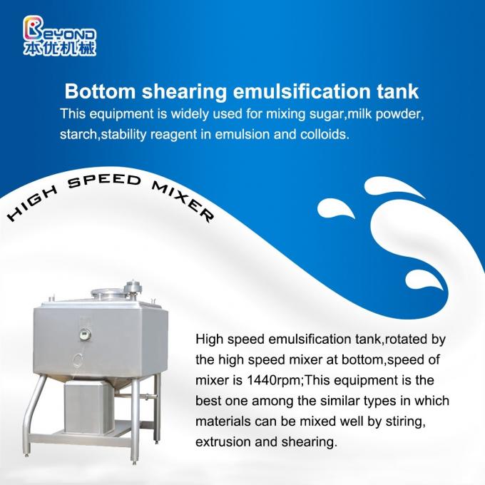 rotary 1500l Powder Starch Flash mixing sugar and milk powder Mixer ...