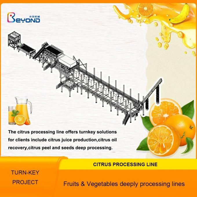 SUS316 Industrial Fruit Juice Processing Line Automatic Citrus Jam ...