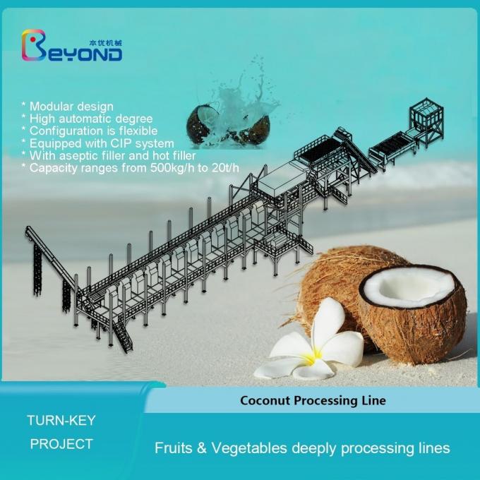 Tender Coconut Water Processing Plant 150 KW Automatic Machine Industrial