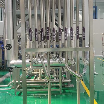 1500LPH UHT Milk Processing Line , Milk Powder Fresh Milk UHT Dairy ...