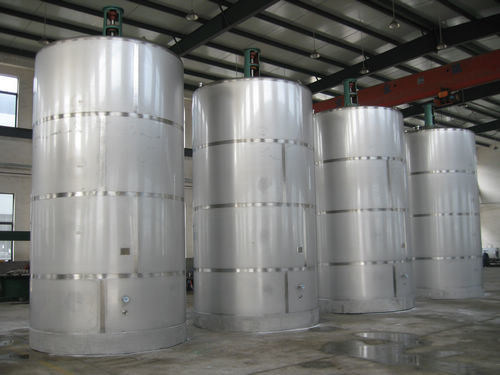 Capacity 10T - 120T Stainless Steel Tanks Large Outdoor Storage Tank ...