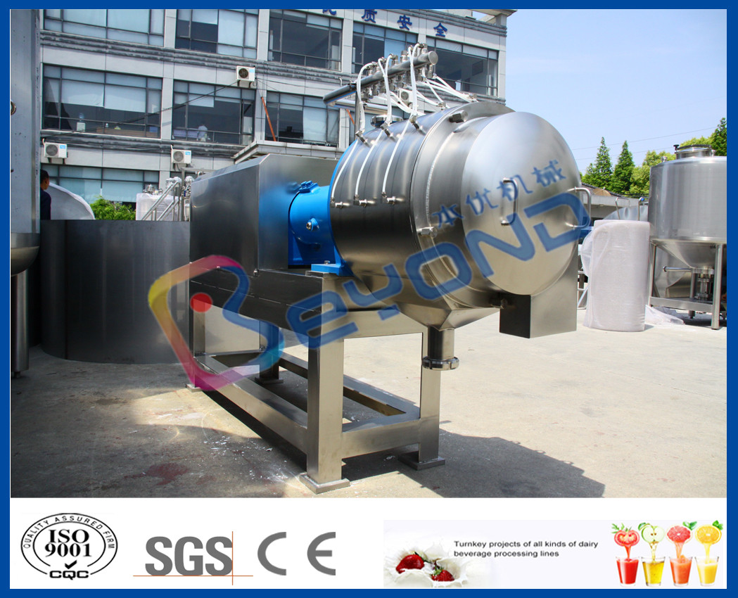 Single Stage Fruit Pulping Machine Fruit Processing Equipment 2TPH ...