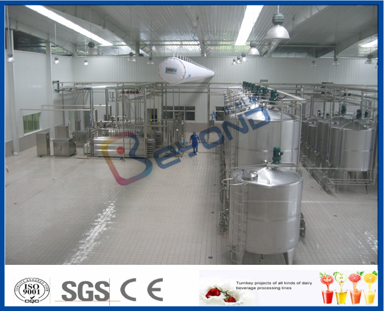 Cream Separator Dairy Processing Plant For Yogurt \ Ghee \ Ice Cream ...