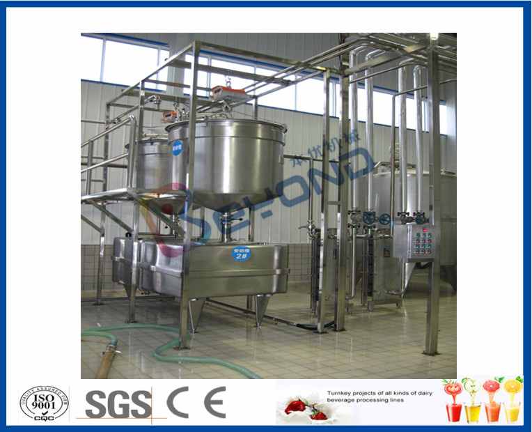 Yogurt Processing Plant Yogurt Processing Equipment 5 - 200 TPD Full ...