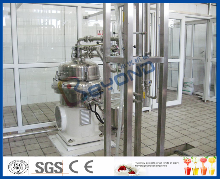 PLC Touch Screen Control Milk Products Manufacturing Machines For Pure ...