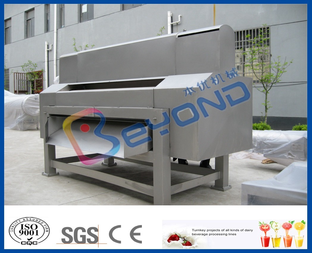 Belt Type Fruit Squeezing Machine Pineapple / Apple / Orange Juice Squeezer