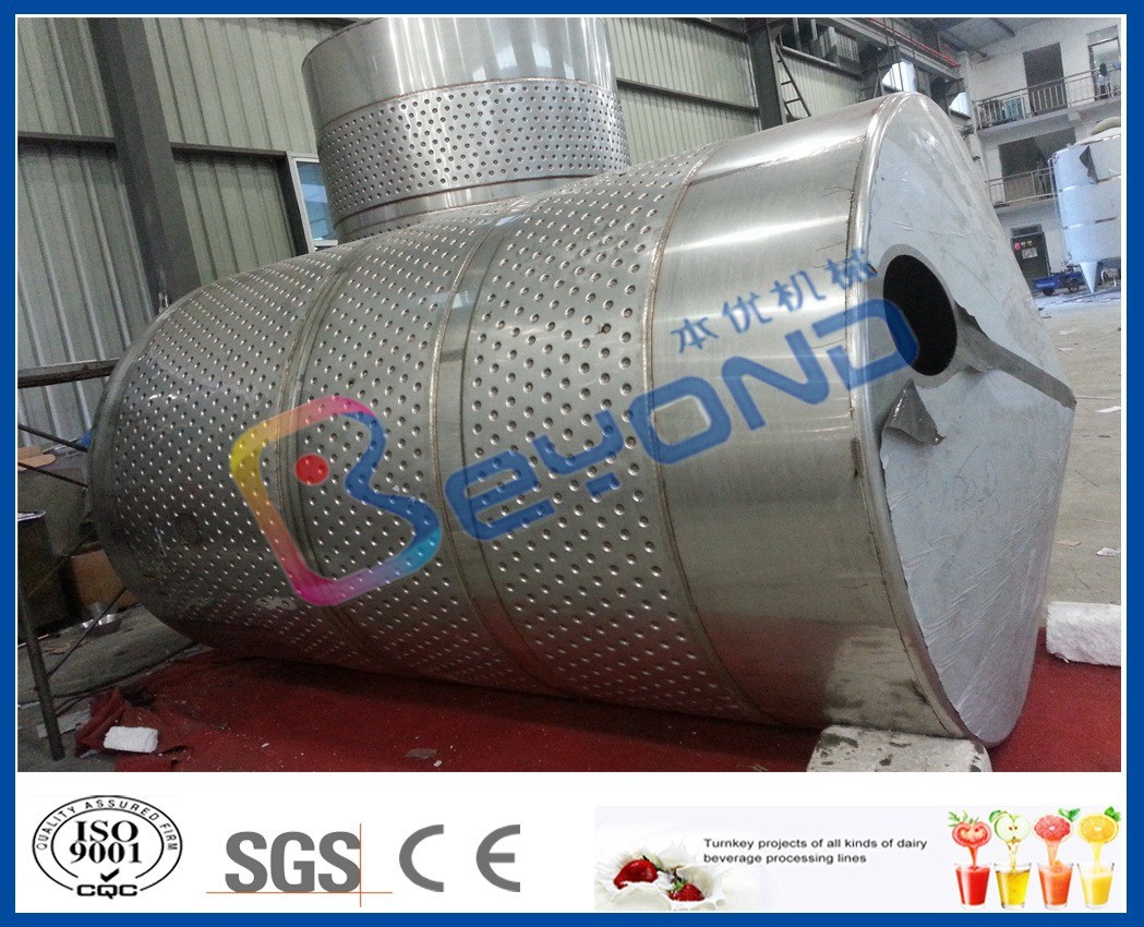 ISO 5T - 30T Large Outdoor Milk Storage Stainless Steel Milk Tank With ...