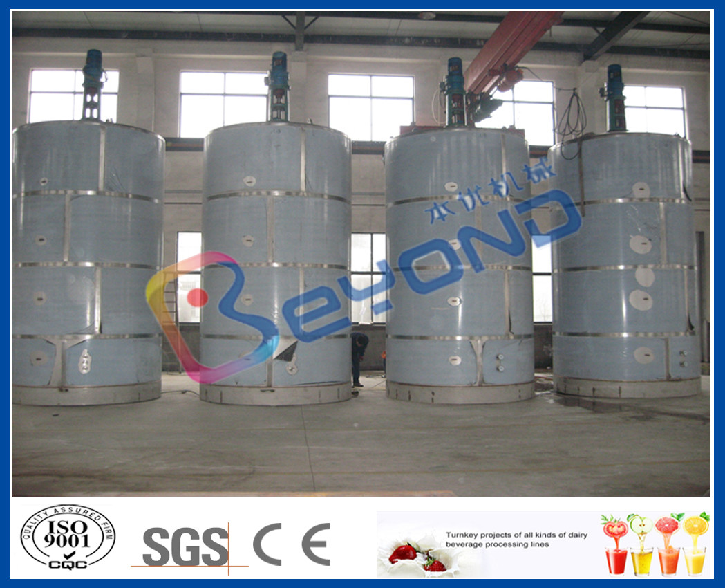 ISO 5T - 30T Large Outdoor Milk Storage Stainless Steel Milk Tank With ...
