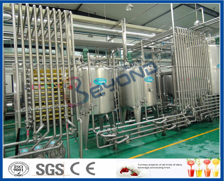 ISO SUS 304 Complete Fruit Juice Processing Line with Plastic / Glass ...