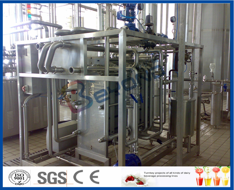 Uht Milk Products Milk Pasteurizer Machine / Htst Pasteurizer Milk ...