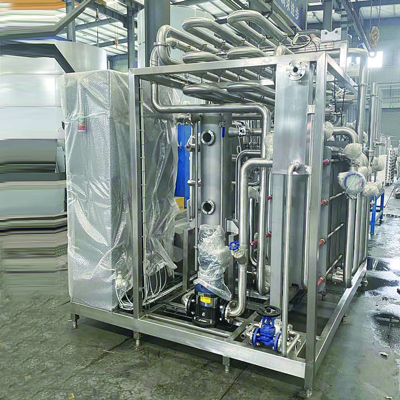 20 Kw Batch Pasteurizer Machine For Milk Juice 500 - 25000 Liters/Hour