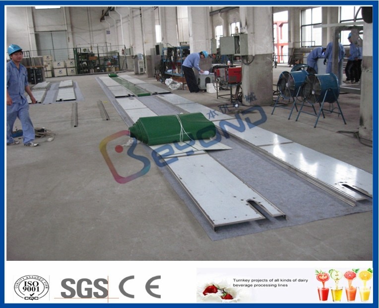 Heat Resistant Slat Conveyor Belt System For Orange Sorting Machine ...