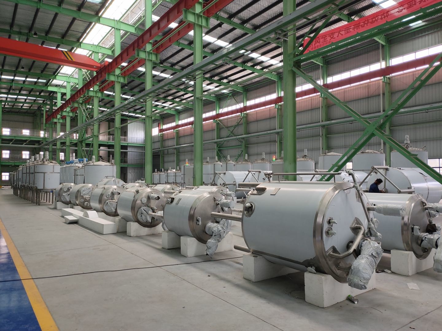 SS 50mm Insulation 3000L Yogurt Fermentation Tank for dairy products ...