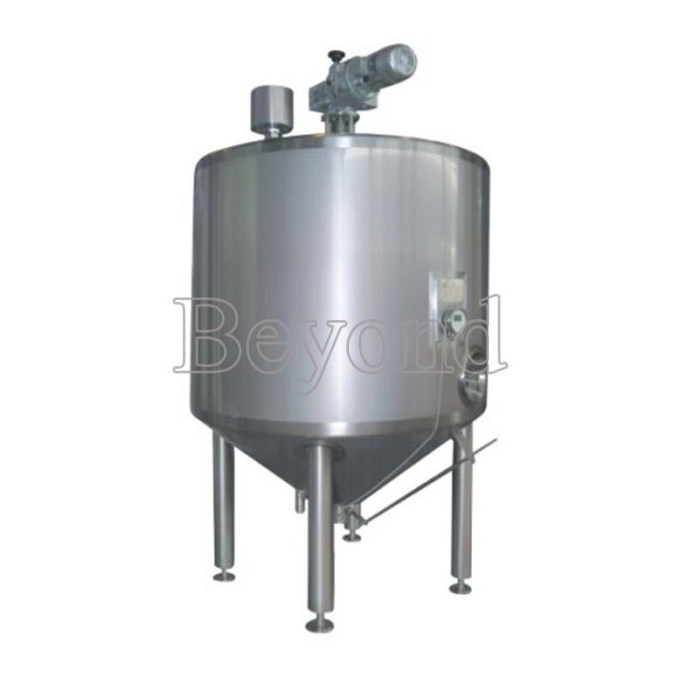 SS 50mm Insulation 3000L Yogurt Fermentation Tank for dairy products ...