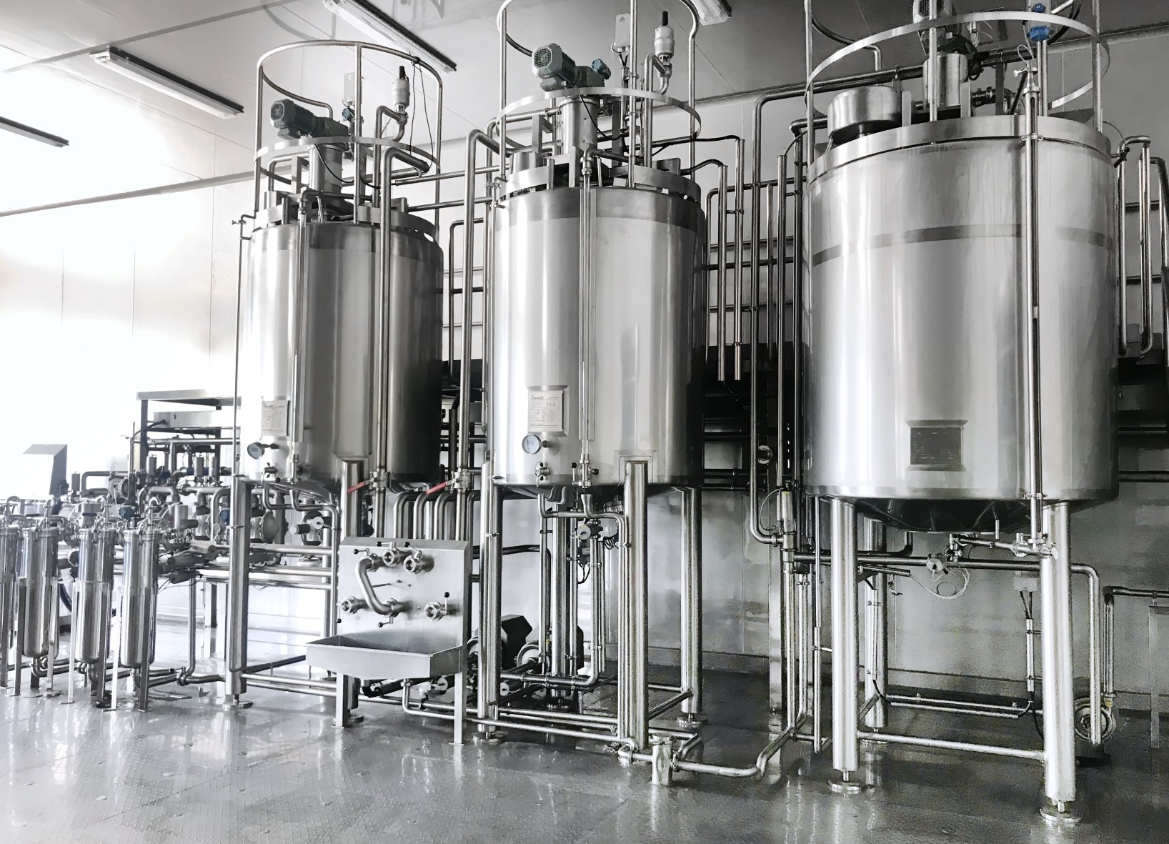 SS 50mm Insulation 3000L Yogurt Fermentation Tank for dairy products ...