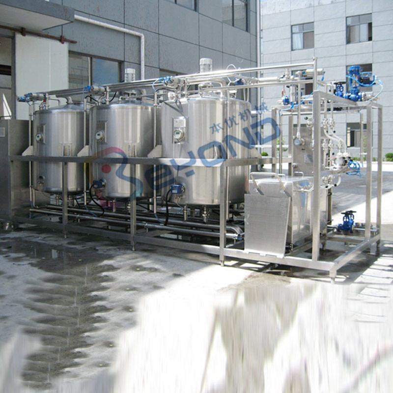SUS304 SUS316 Split Type Cip Cleaning System Food Processing With Flow ...