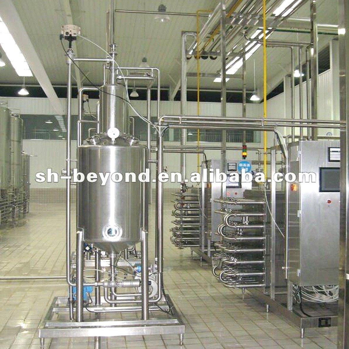 3000L/H Htst Milk Pasteurization Machine With Plate Heat Exchanger