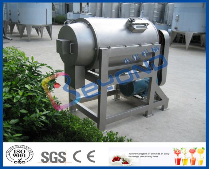 Belt Type Fruit Squeezing Machine Pineapple / Apple / Orange Juice Squeezer