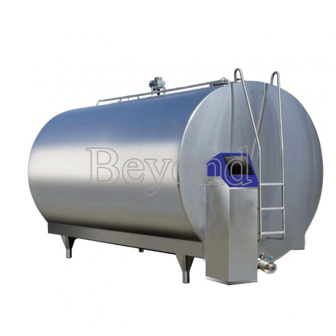 SUS316L Refrigeration 14Kw 5000L Milk Chilling Tank